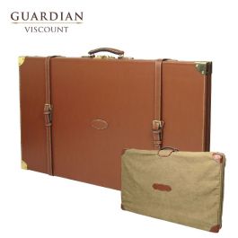 Guardian Viscount Double Leather & Oak Case